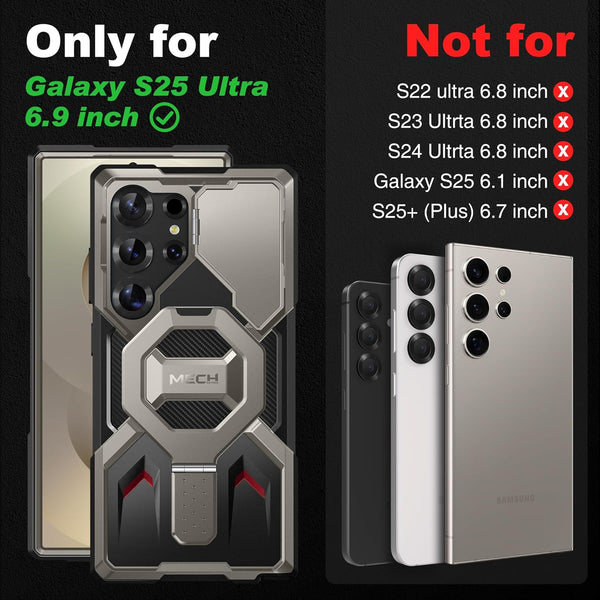 TONGATE Magnetic Case for Galaxy S25 Ultra